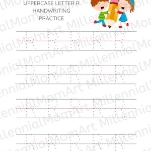 Letter R Preschool Learning Worksheet | Alphabet Tracing, Coloring ...