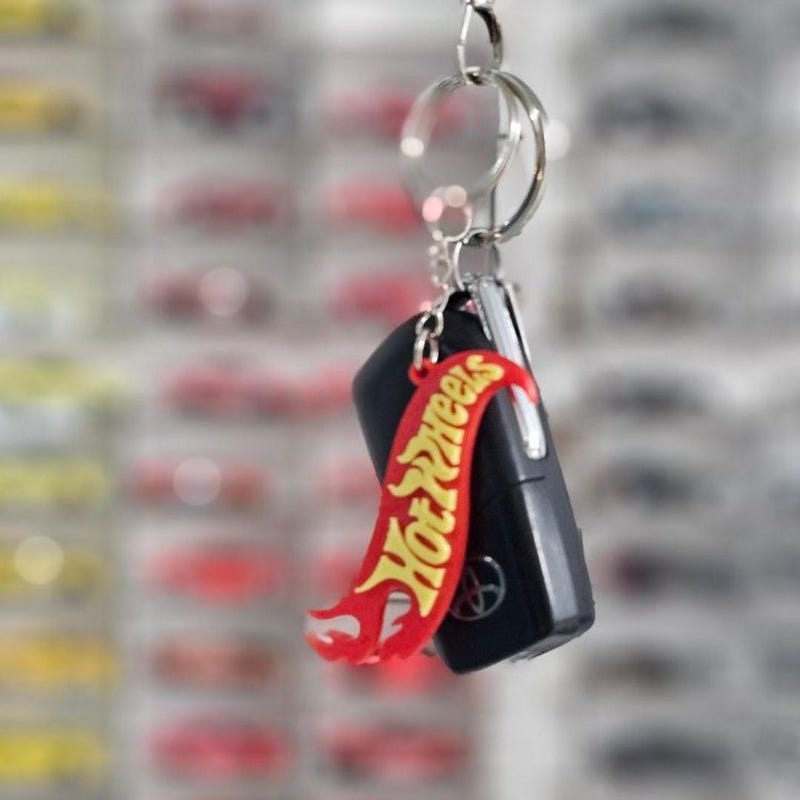 Hot Wheels Keychain - Etsy