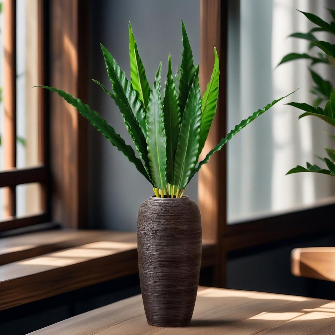 Artificial Bird’s Nest Fern Stems, 29-inch, Set of 12 - Etsy