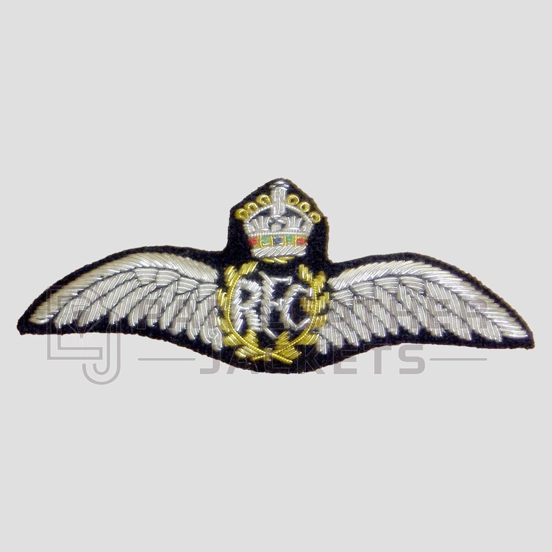Royal Flying Corps (RFC) Pilot Wing Badge | RAF Observer Wings Brooch ...