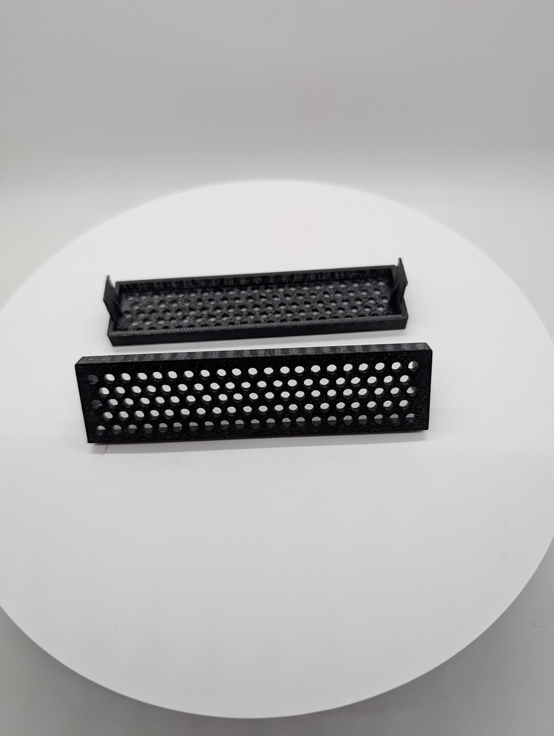 2x - 3.5 Inch Disk Drive Bay Cover Holes - Circles . Black Replacement ...