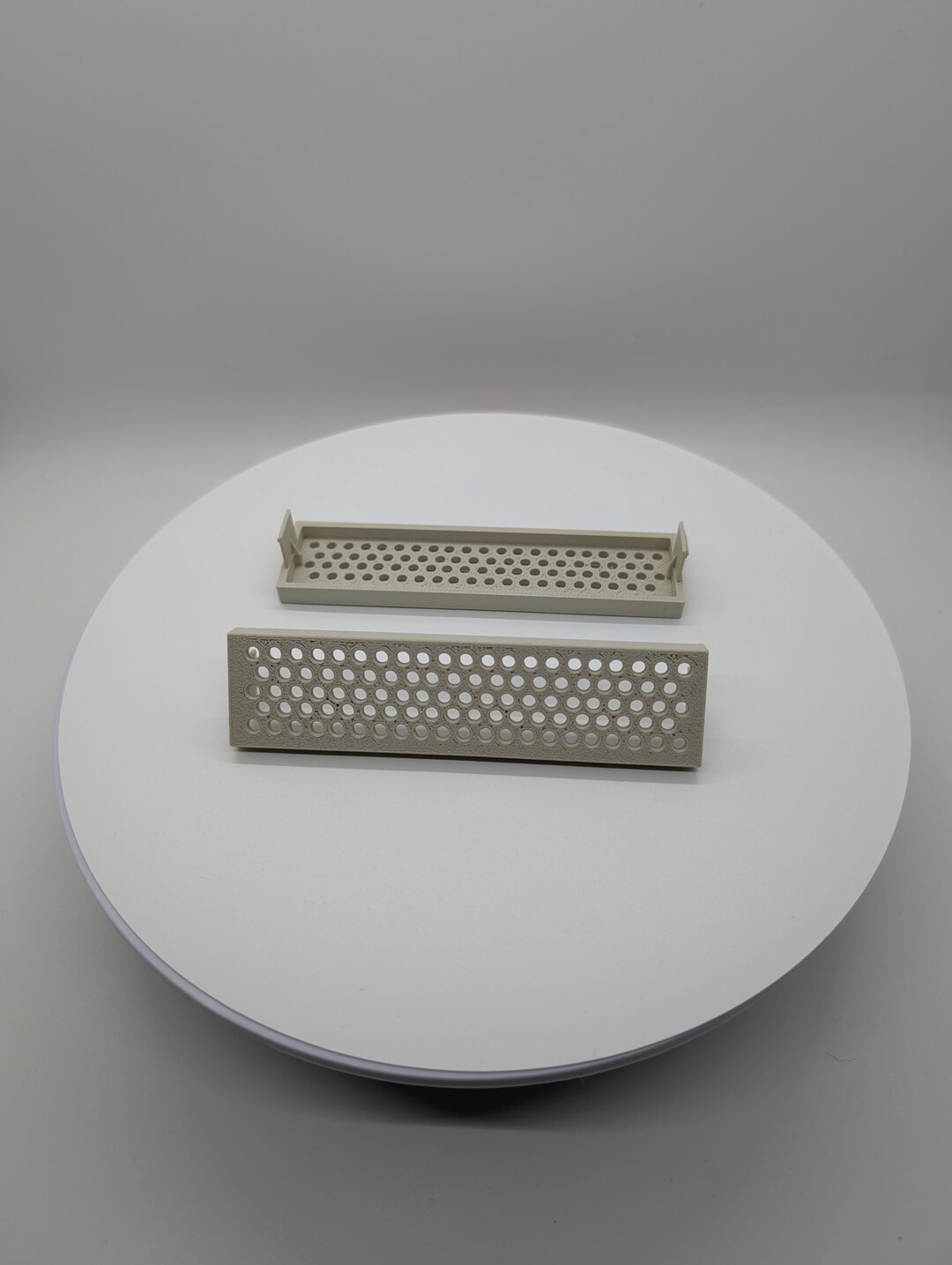 2x - 3.5 Inch Disk Drive Bay Cover Holes - Circles . Beige - Khaki ...