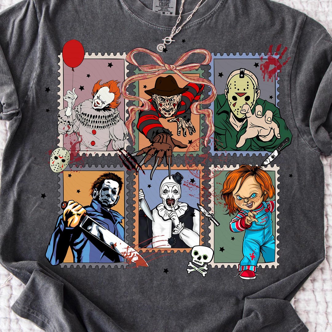 Horror Friends Png, Preppy Movie Killer Png, Scary Halloween Png ...