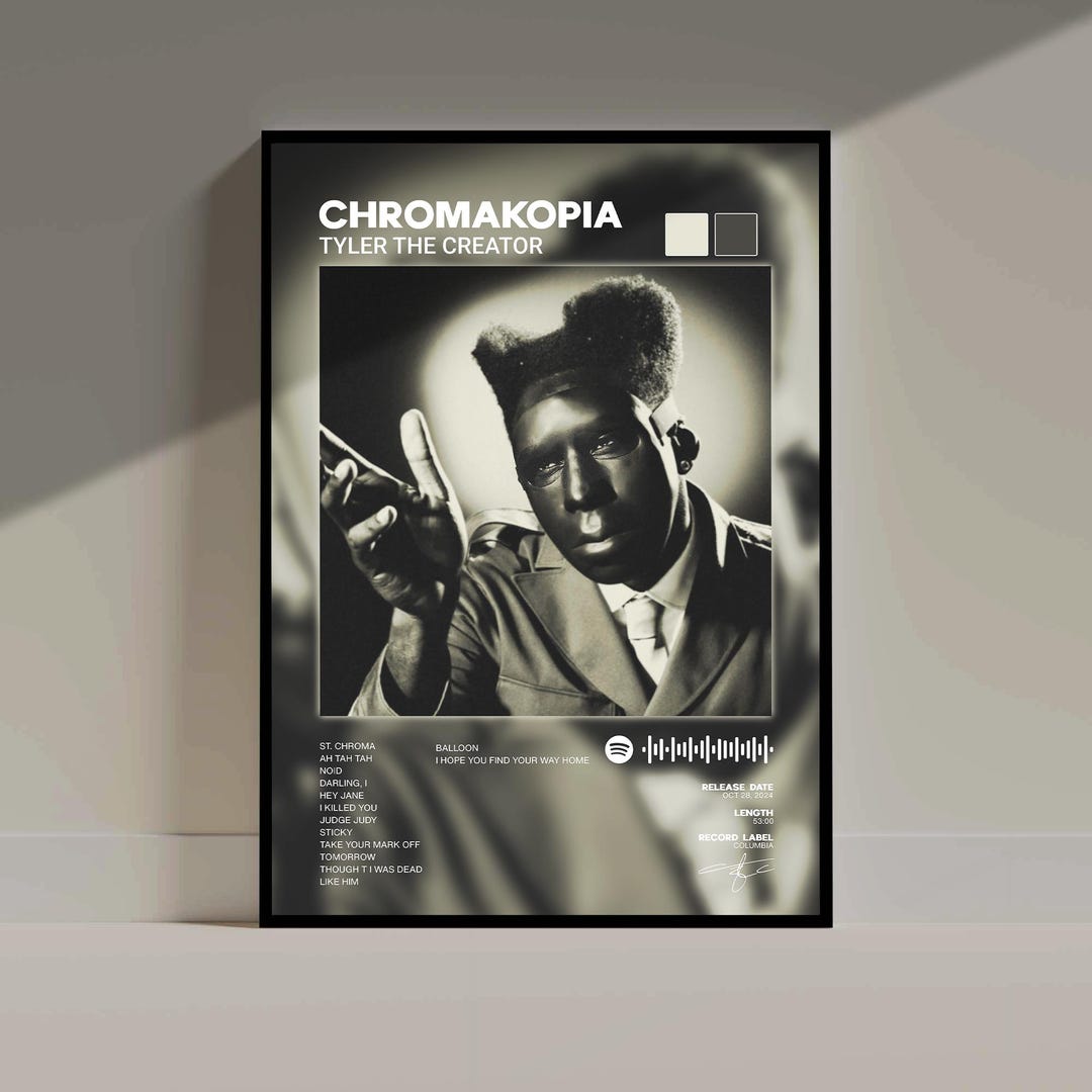 Chromakopia - Tyler, the Creator Poster | Digital Download | Hip Hop ...
