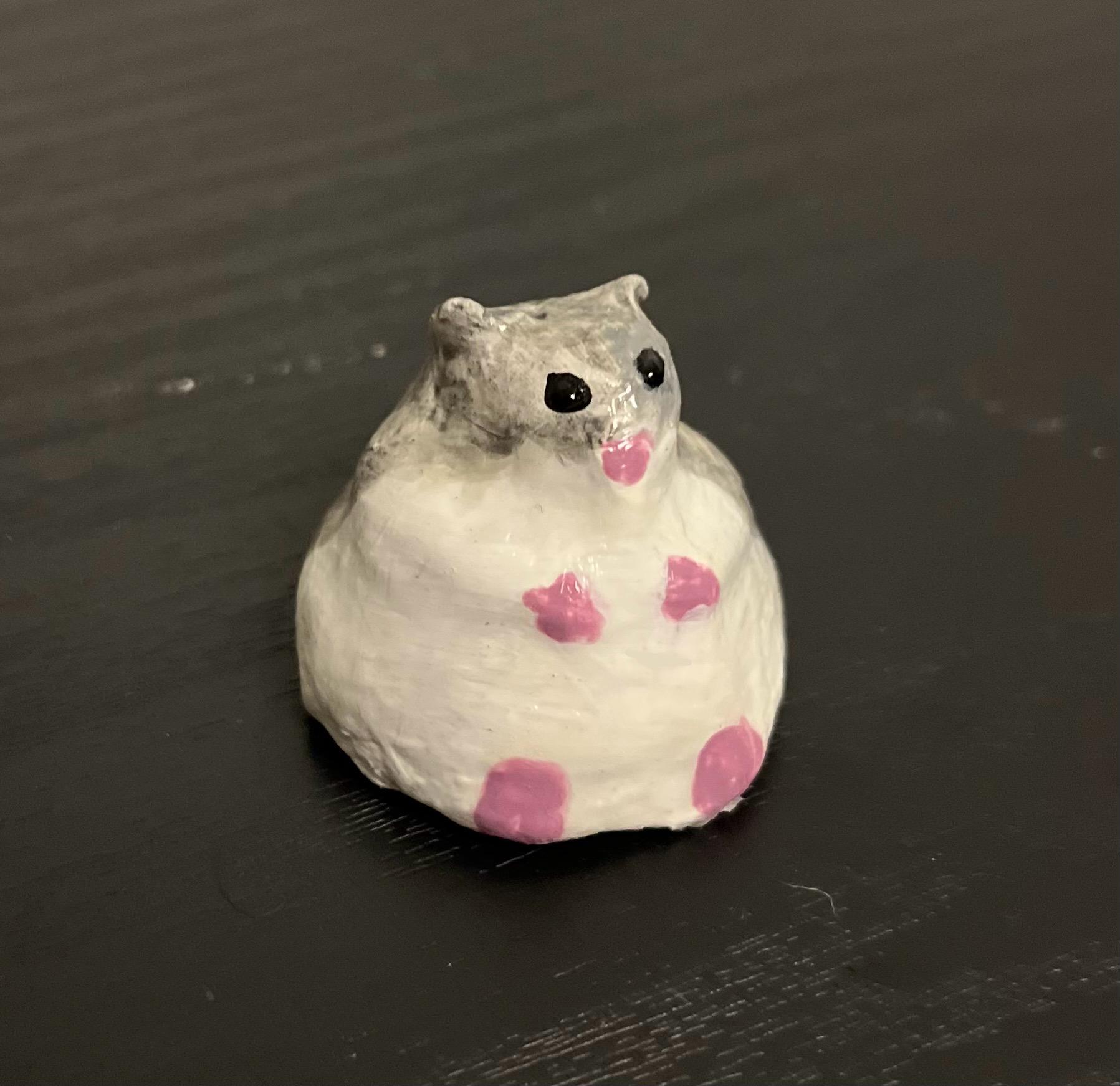 Sad Hamster Meme Handmade Keychain/figurine - Etsy