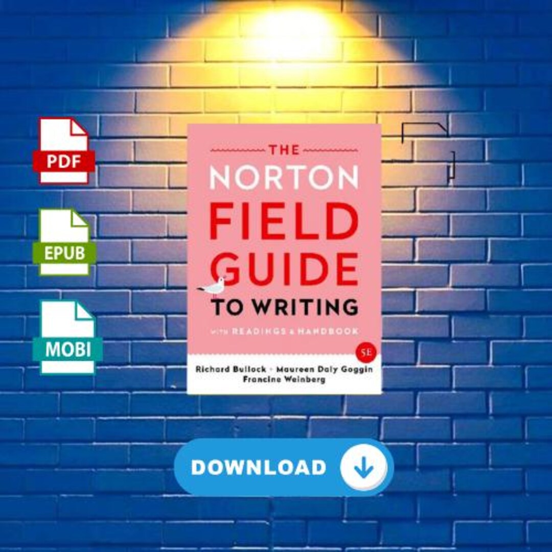 The Norton Field Guide to Writing With Readings and Handbook, 5 Edition - Etsy