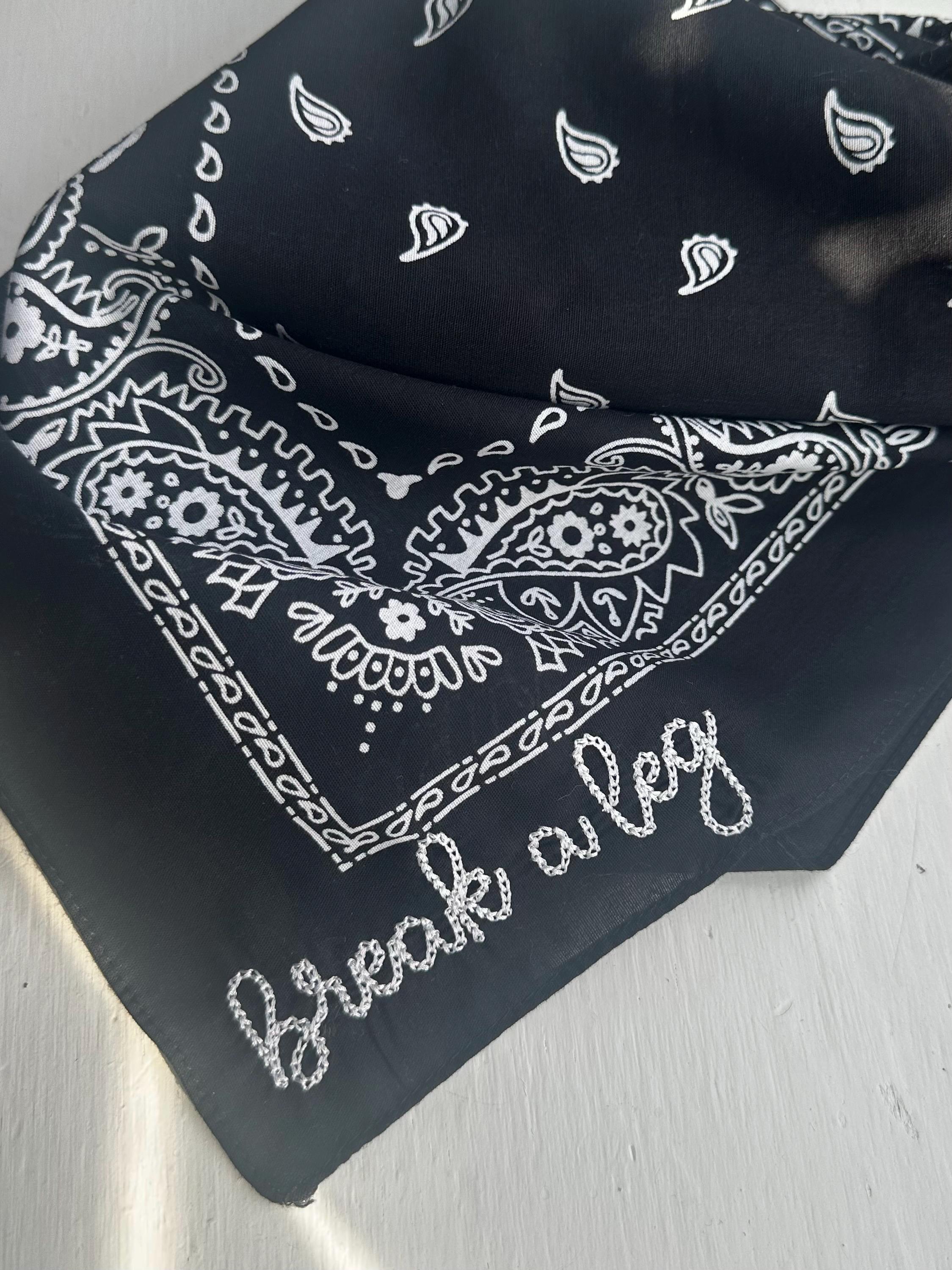Custom Actor Keepsake Embroidered Bandana Opening Night Gift Theatre ...