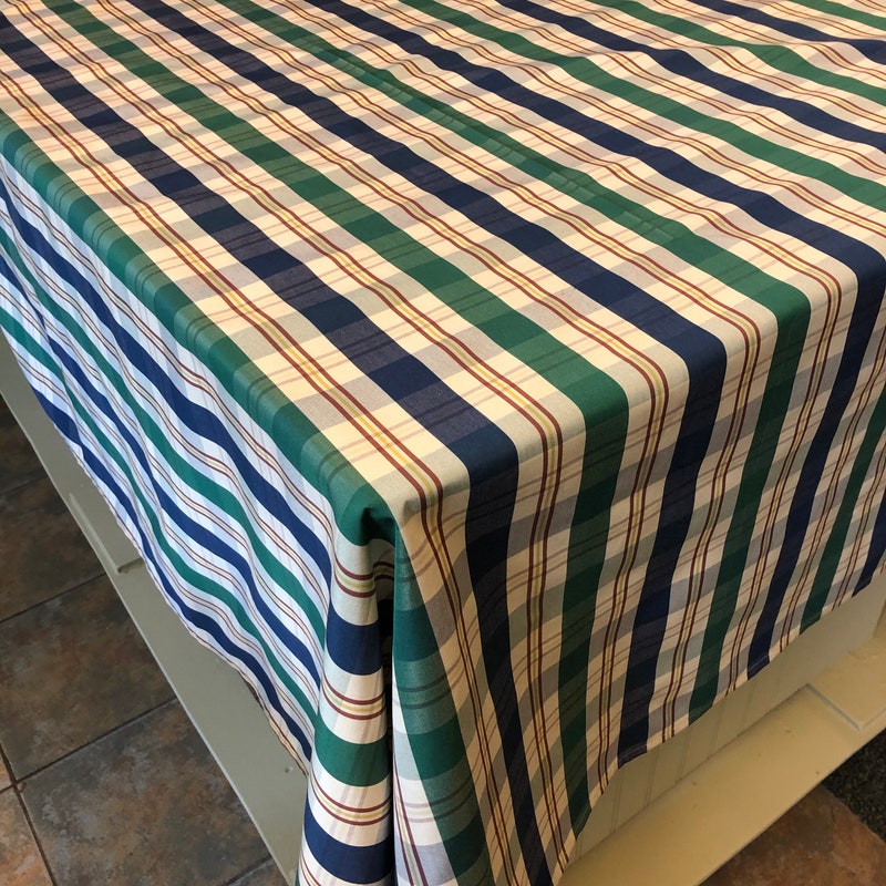 Plaid Tablecloth - Etsy