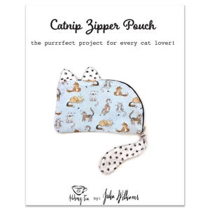 Catnip Zipper Pouch the Purrrfect Project for Every Cat Lover DIGITAL ...