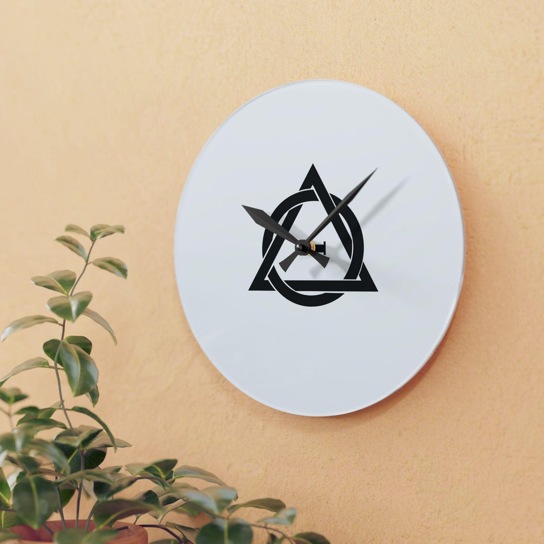 Therian Wall Clock, Therian Gift, Therian Gear, Theriotype Wolf Fox Cat ...