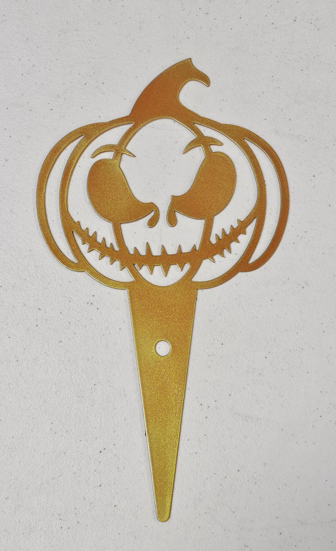 Jack the Menace Metal Plant Stake – Creepy Halloween Garden Decor ...