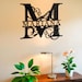 Personalized Metal Sign | Last Name Sign | Monogram Wall Decor | Custom ...