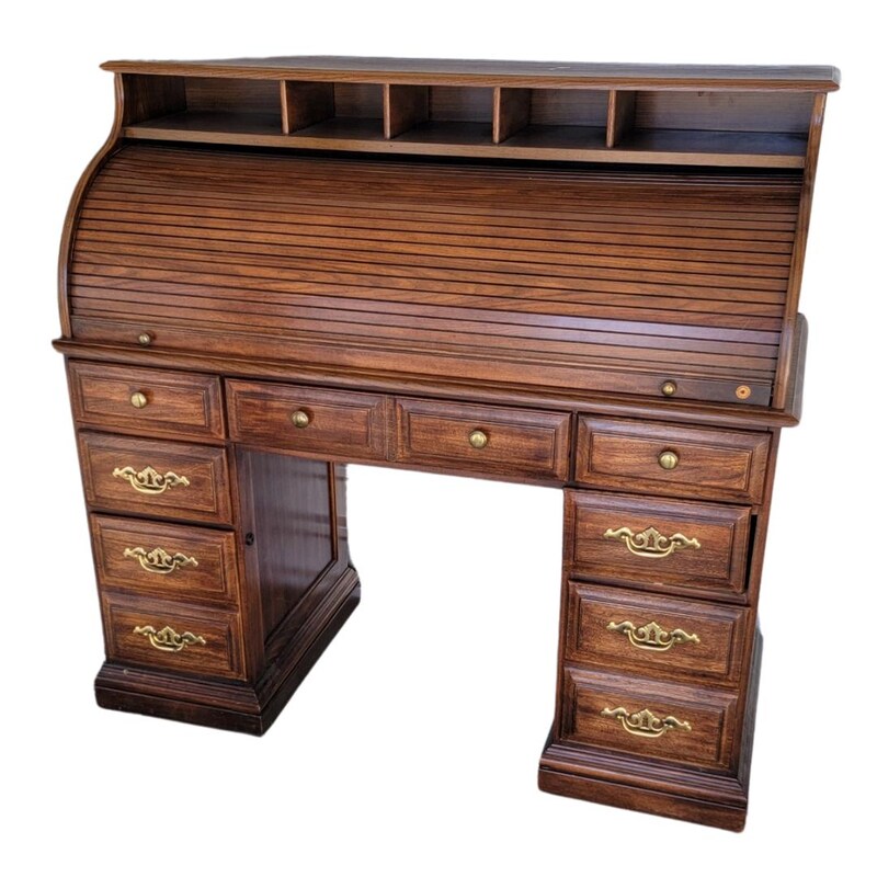 Roll Top Desk - Etsy