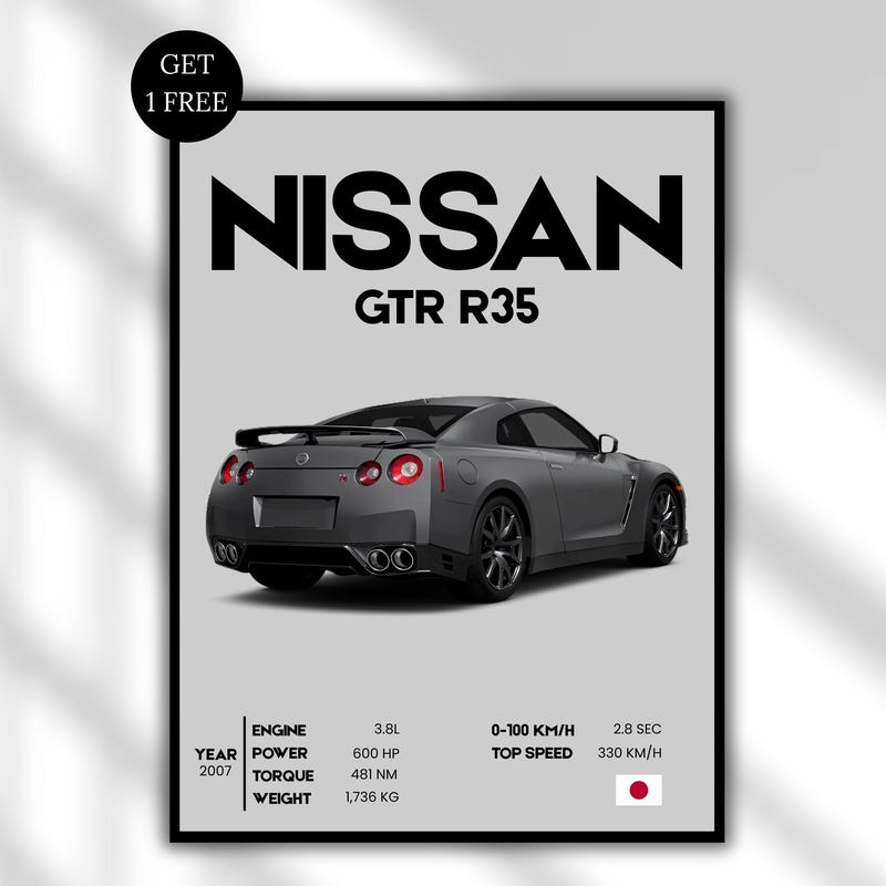 Automobile Spec Sheet - Etsy