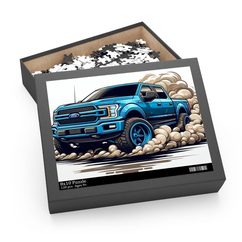 Cartoon Art for Ford F-150, Puzzle (120, 252, 500-piece) - Etsy