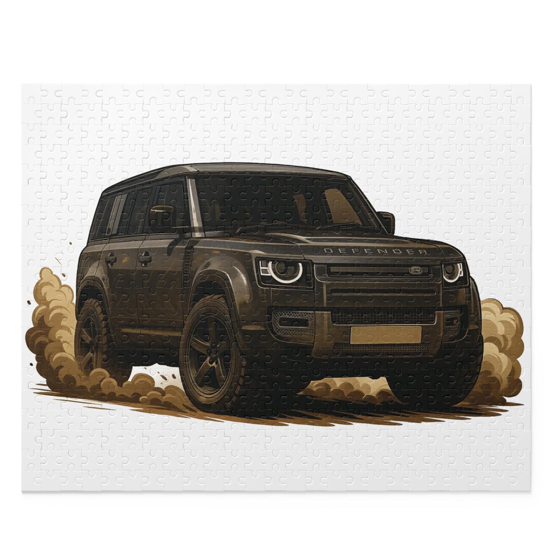 Cartoon Art for Land Rover Defender, Puzzle (120, 252, 500-piece) - Etsy