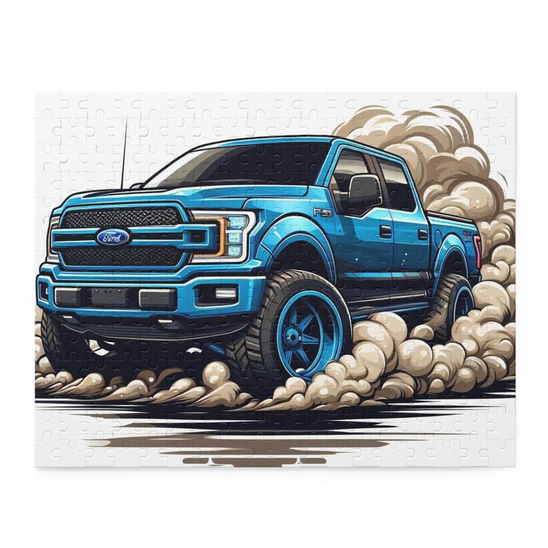Cartoon Art for Ford F-150, Puzzle (120, 252, 500-piece) - Etsy