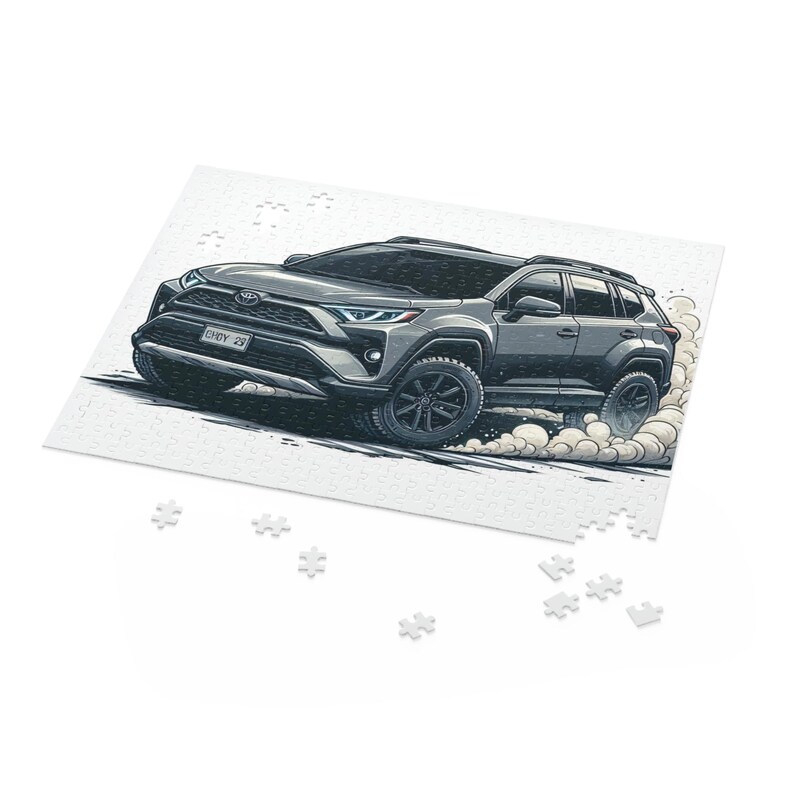 Cartoon Art for Toyota RAV4, Puzzle (120, 252, 500-piece) - Etsy