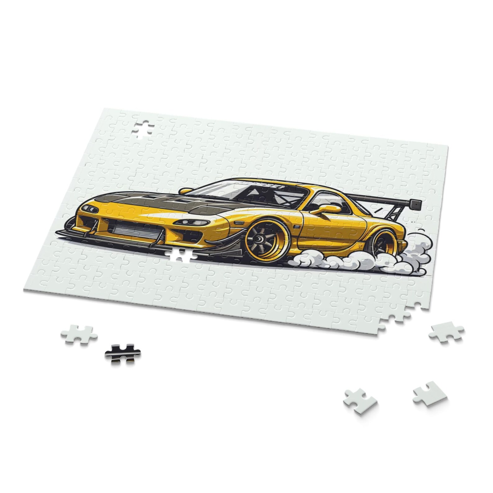 Cartoon Art for Mazda RX-7 FD3S, Puzzle (120, 252, 500-piece) - Etsy