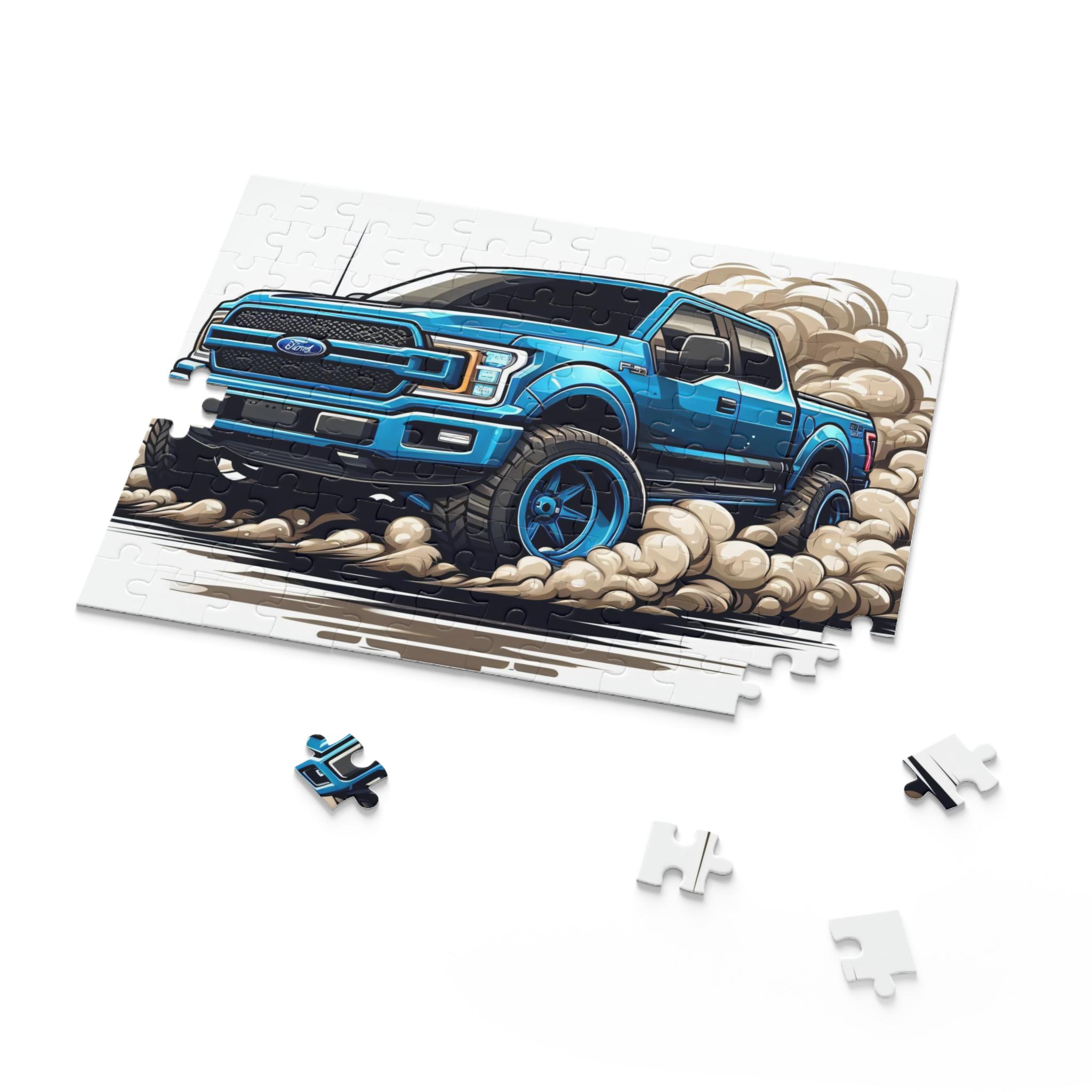 Cartoon Art for Ford F-150, Puzzle (120, 252, 500-piece) - Etsy