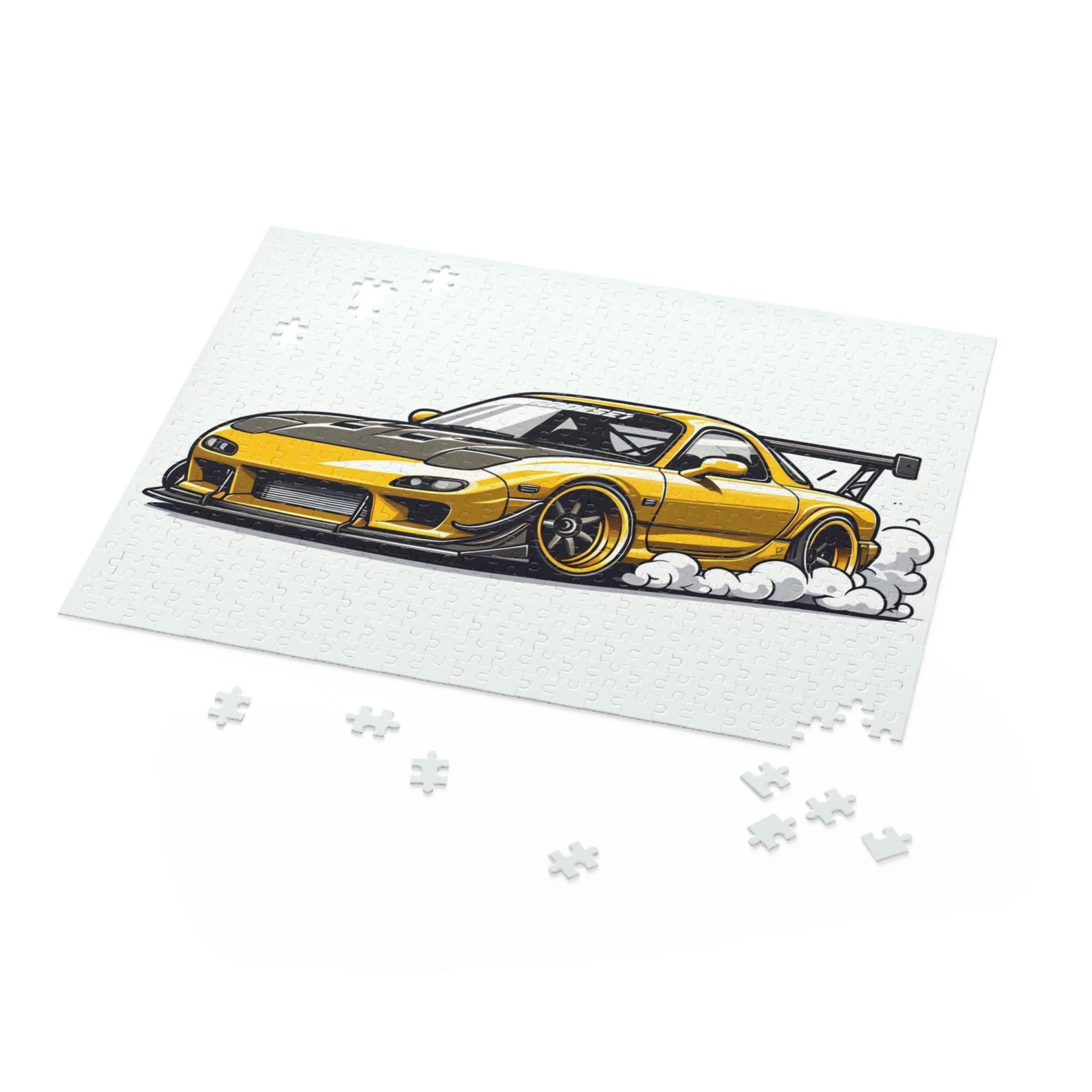 Cartoon Art for Mazda RX-7 FD3S, Puzzle (120, 252, 500-piece) - Etsy