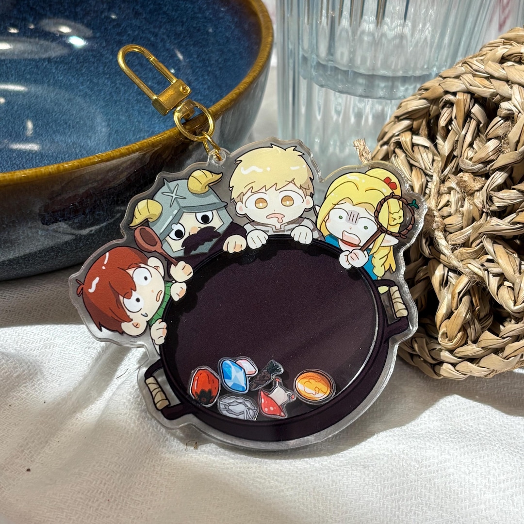 Dungeon Meshi | Delicious in Dungeon | Shake Shaker Acrylic Keychain - Etsy