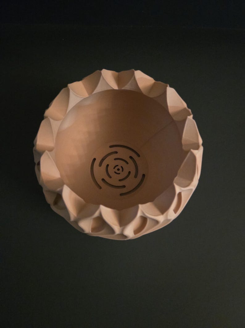 Twisted Planter Pot W/ Drainge Tray - Etsy