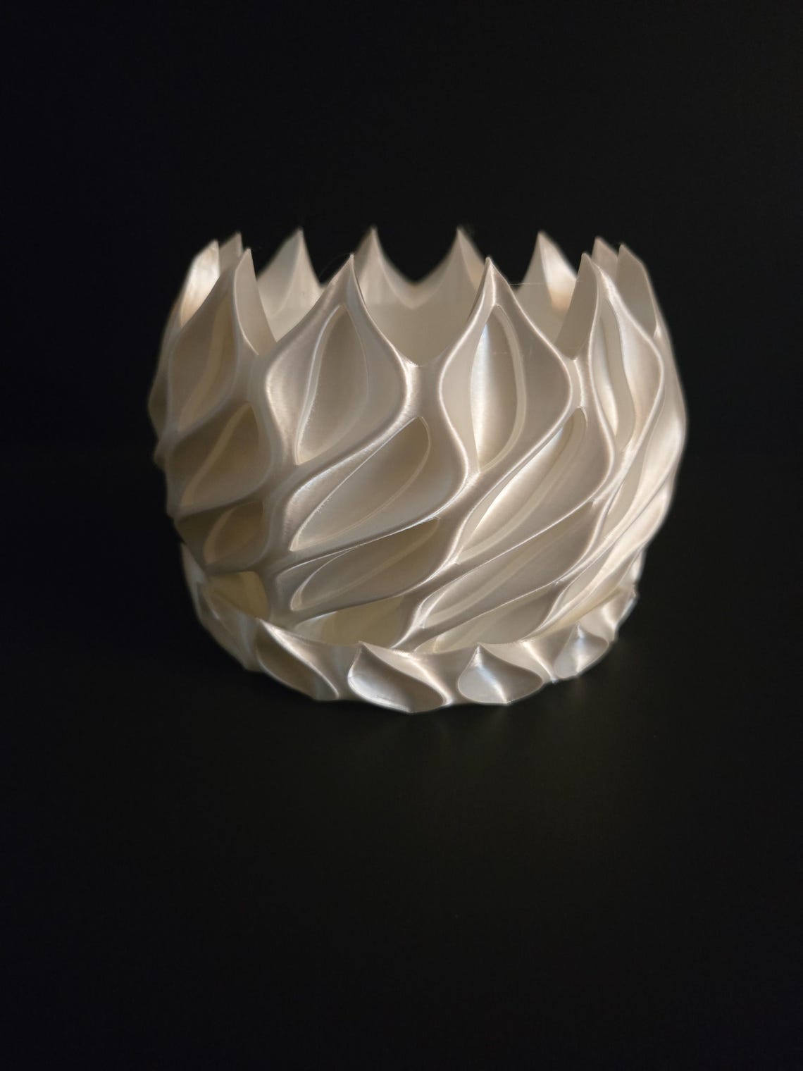Twisted Planter Pot W/ Drainge Tray - Etsy