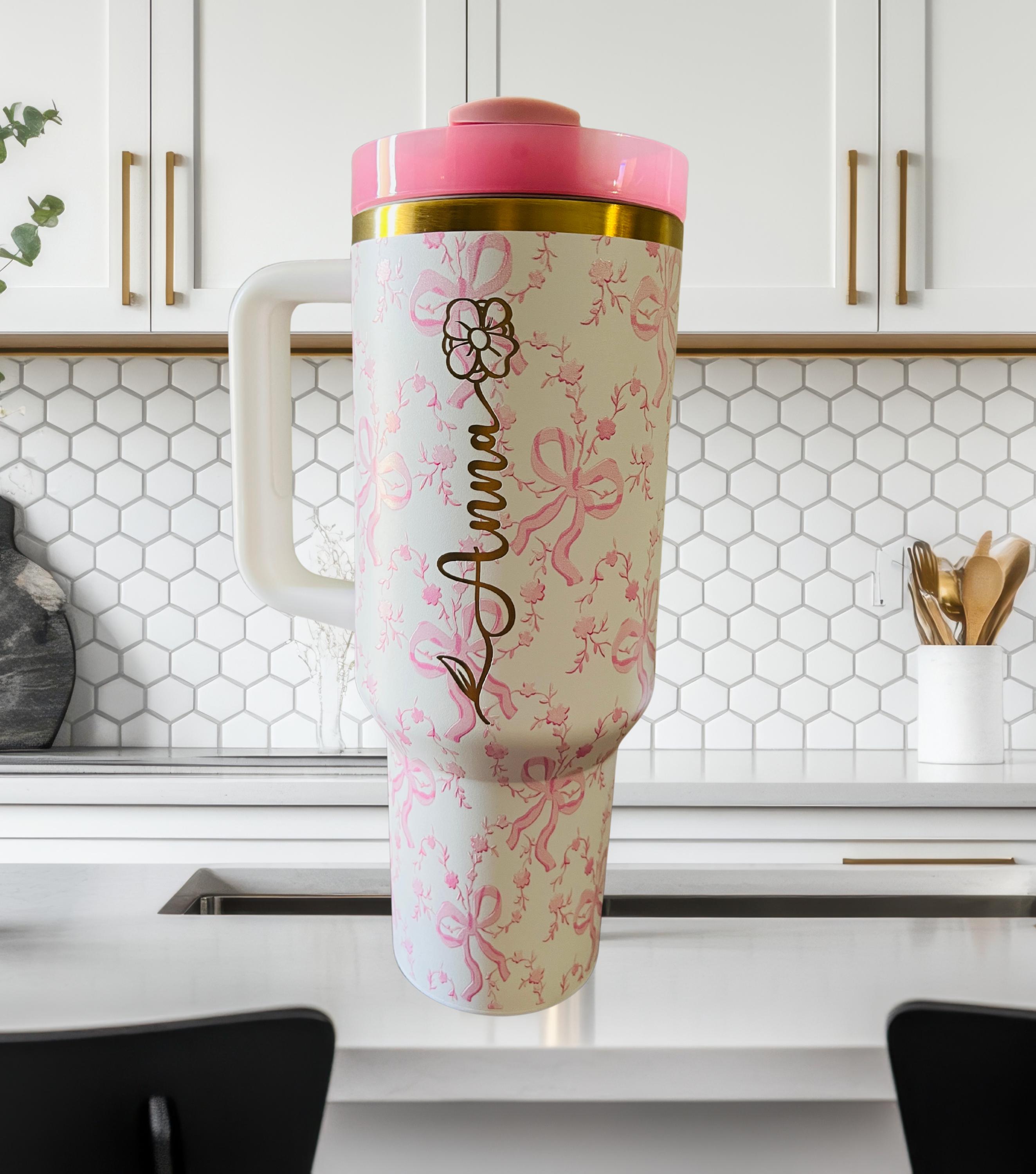 Love Shack Fancy Tumbler, 40oz Engraved Personalized Name - Etsy
