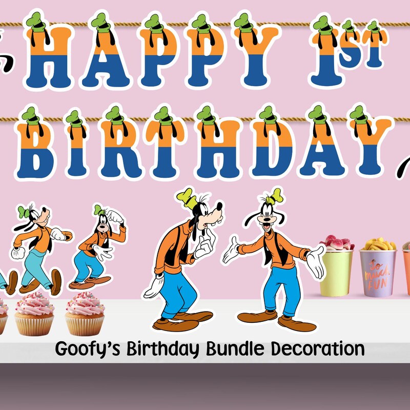 Goofy Birthday Party - Etsy