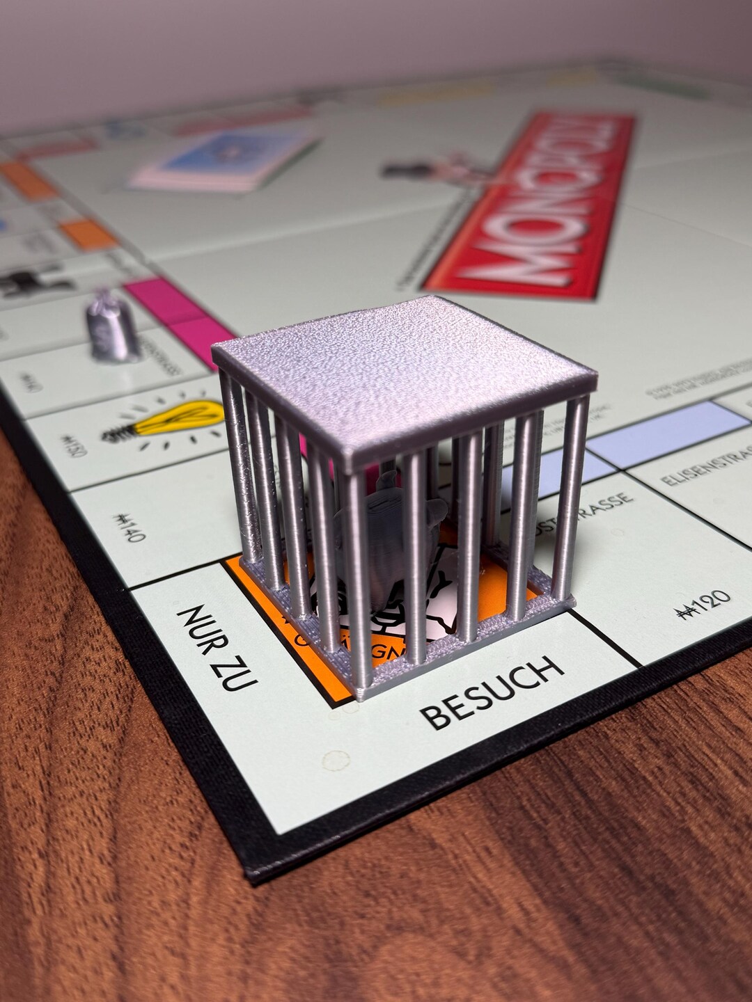 STL & 3MF File: Prison for Board Games Like Monopoly - Etsy