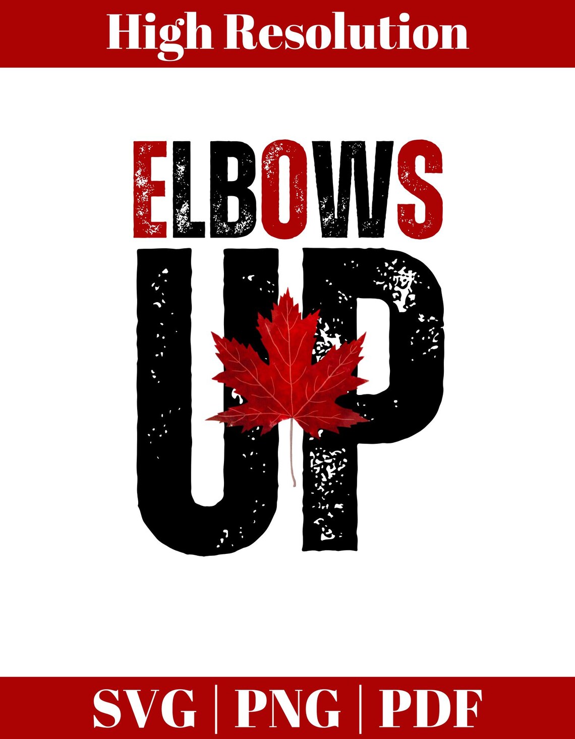 Elbows up PNG, Elbows up SVG, Elbows up Canada Png, Elbows Up, Canada ...