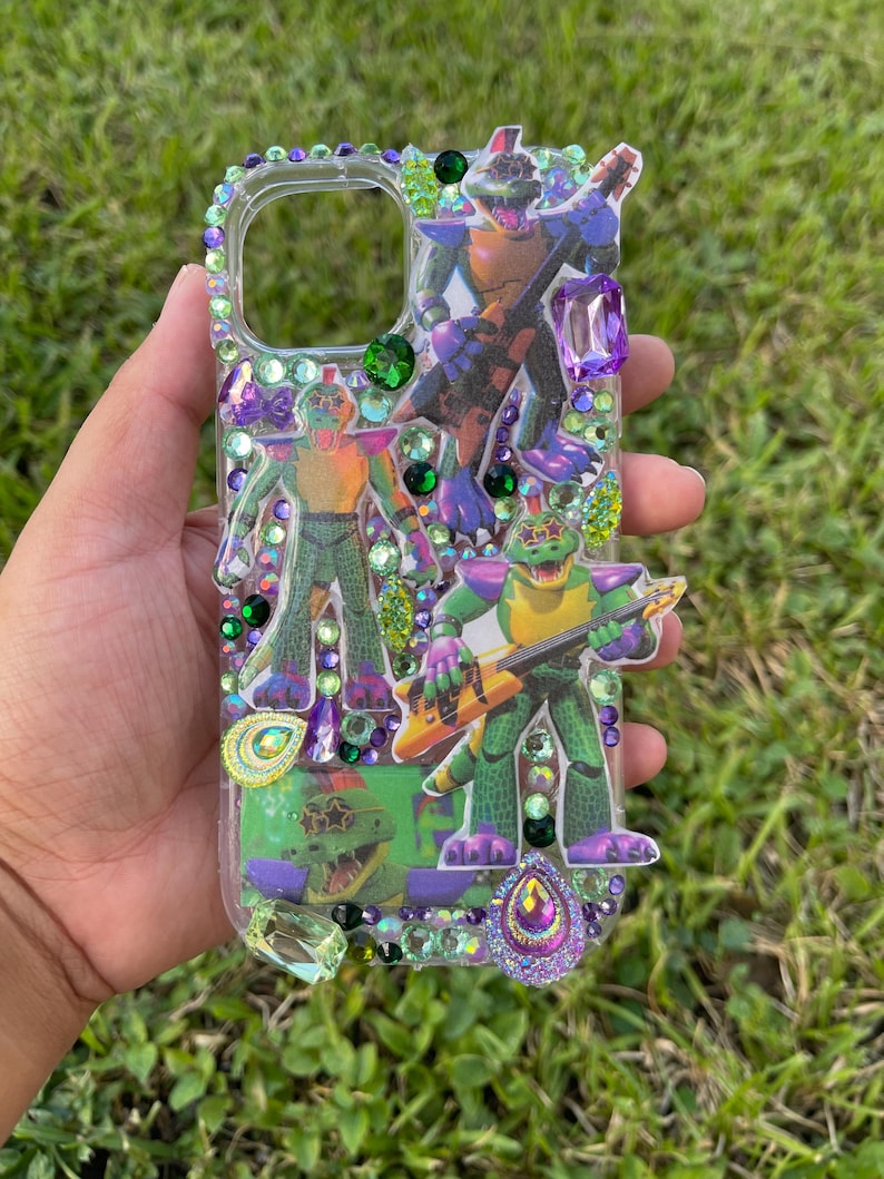 Rock Horror Characters Phone Case | Handmade (3D JUNK / BLING CASE) for ...