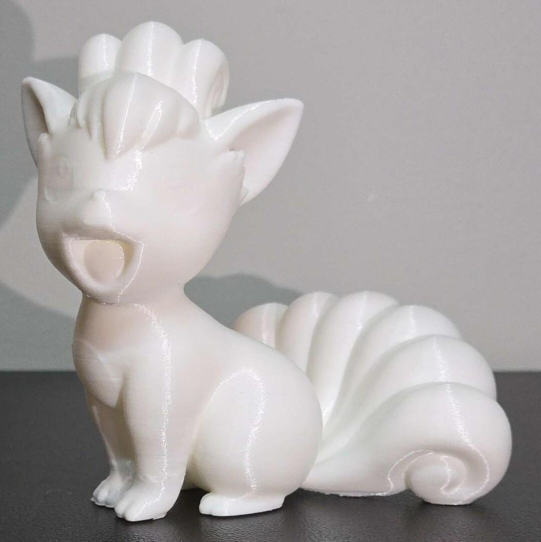 Vulpix, 3D Printed Fox Pokemon Figurine - Etsy