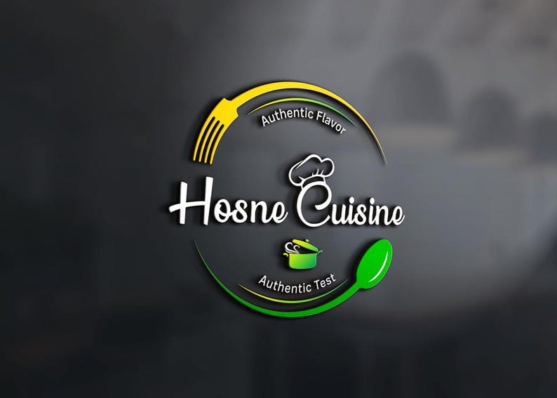 Custom Food Branding Logo Design: Restaurant, Chef, Bakery - Etsy