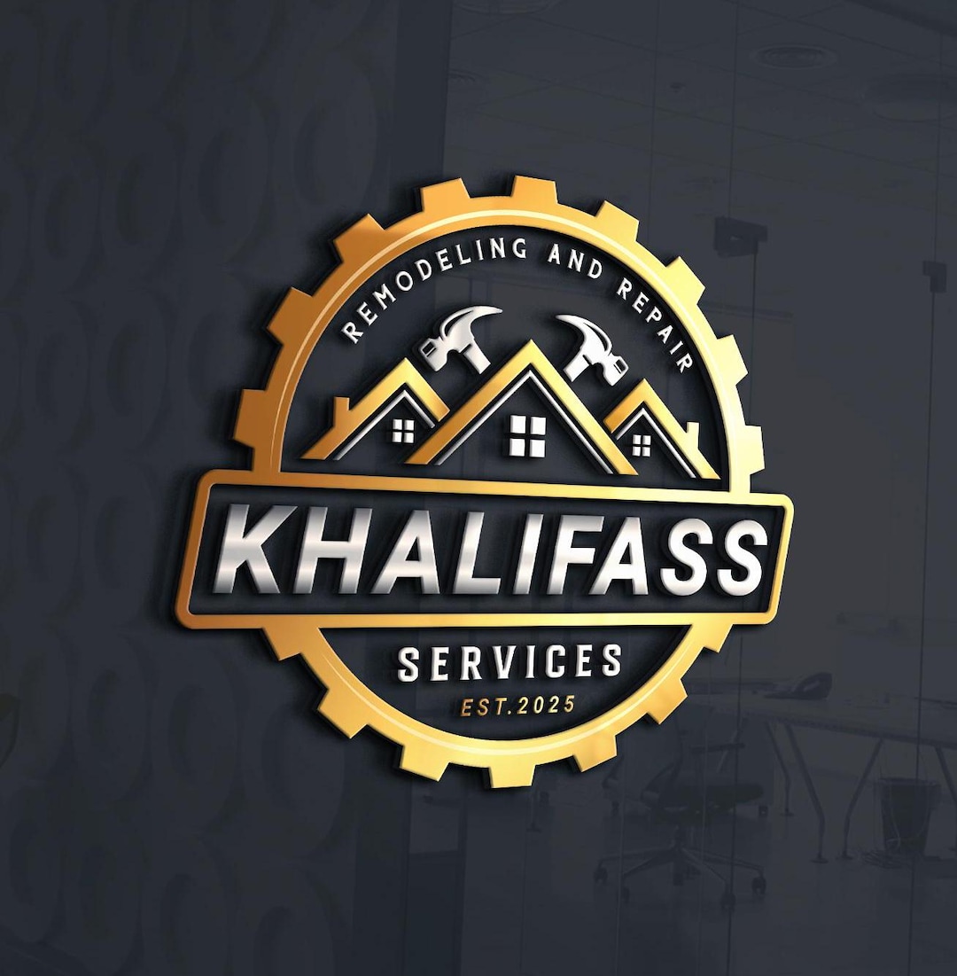 Construction Logo, Contractor Logo, Home Remodeling Logo, Handyman ...