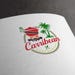 Custom Caribbean Restaurant Logo Design: Island Cuisine BBQ Grill ...