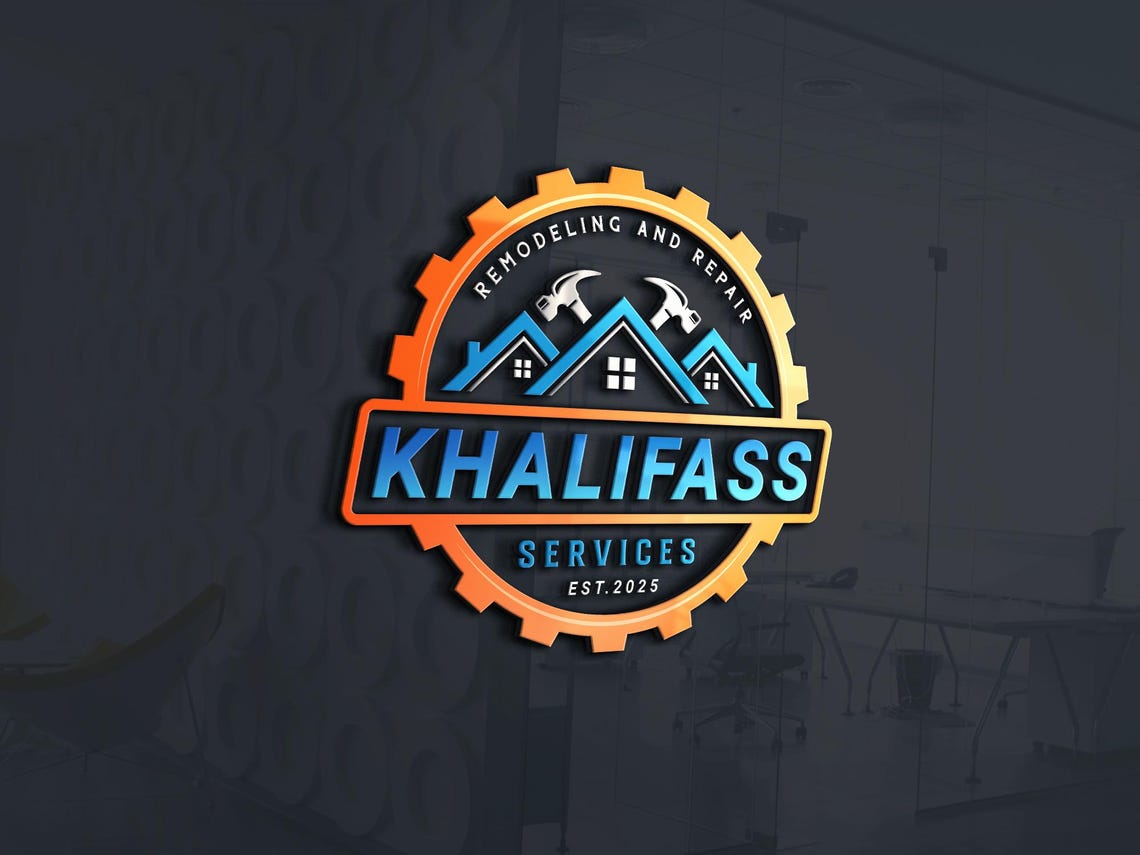 Construction Logo, Contractor Logo, Home Remodeling Logo, Handyman ...