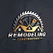 Home Remodeling Logo: Construction Handyman Tools Contractor Business ...