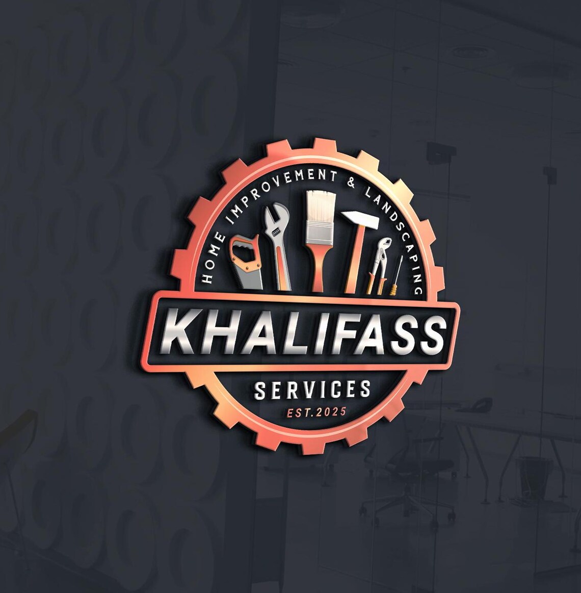 Repair Tools Logo Design, DIY Repair Logo, Construction Tools Logo ...