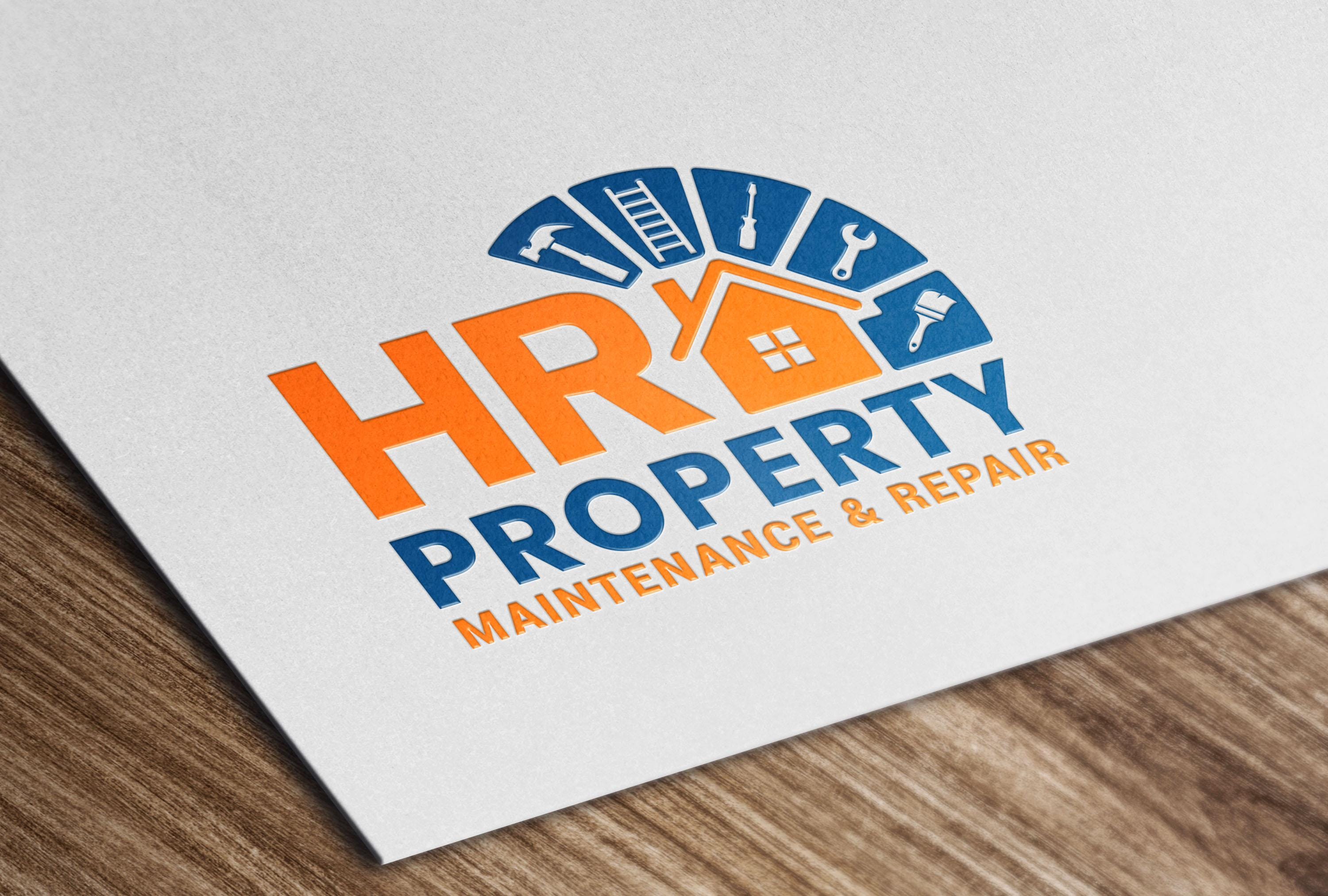 Custom Property Maintenance Logo | Handyman, HVAC, Contractor Branding ...