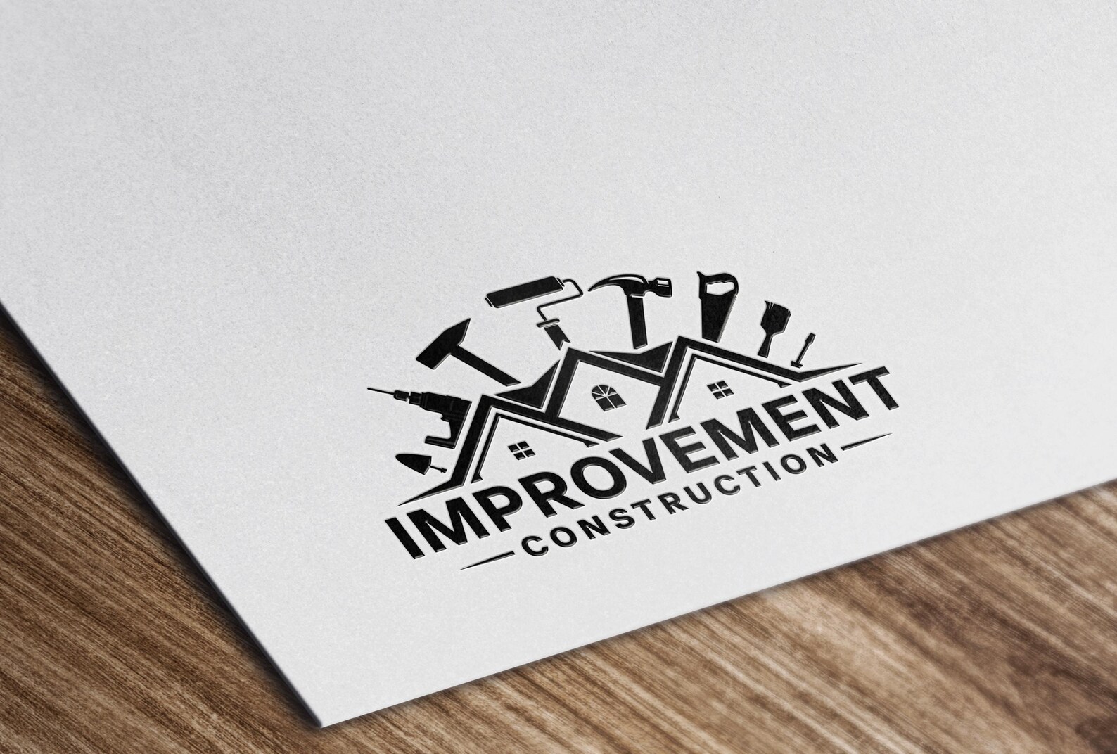 Custom Construction Business Logo Design, Home Improvement Branding - Etsy