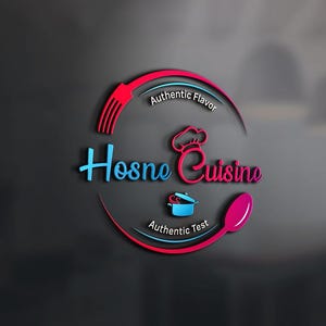 Custom Food Branding Logo Design: Restaurant, Chef, Bakery - Etsy