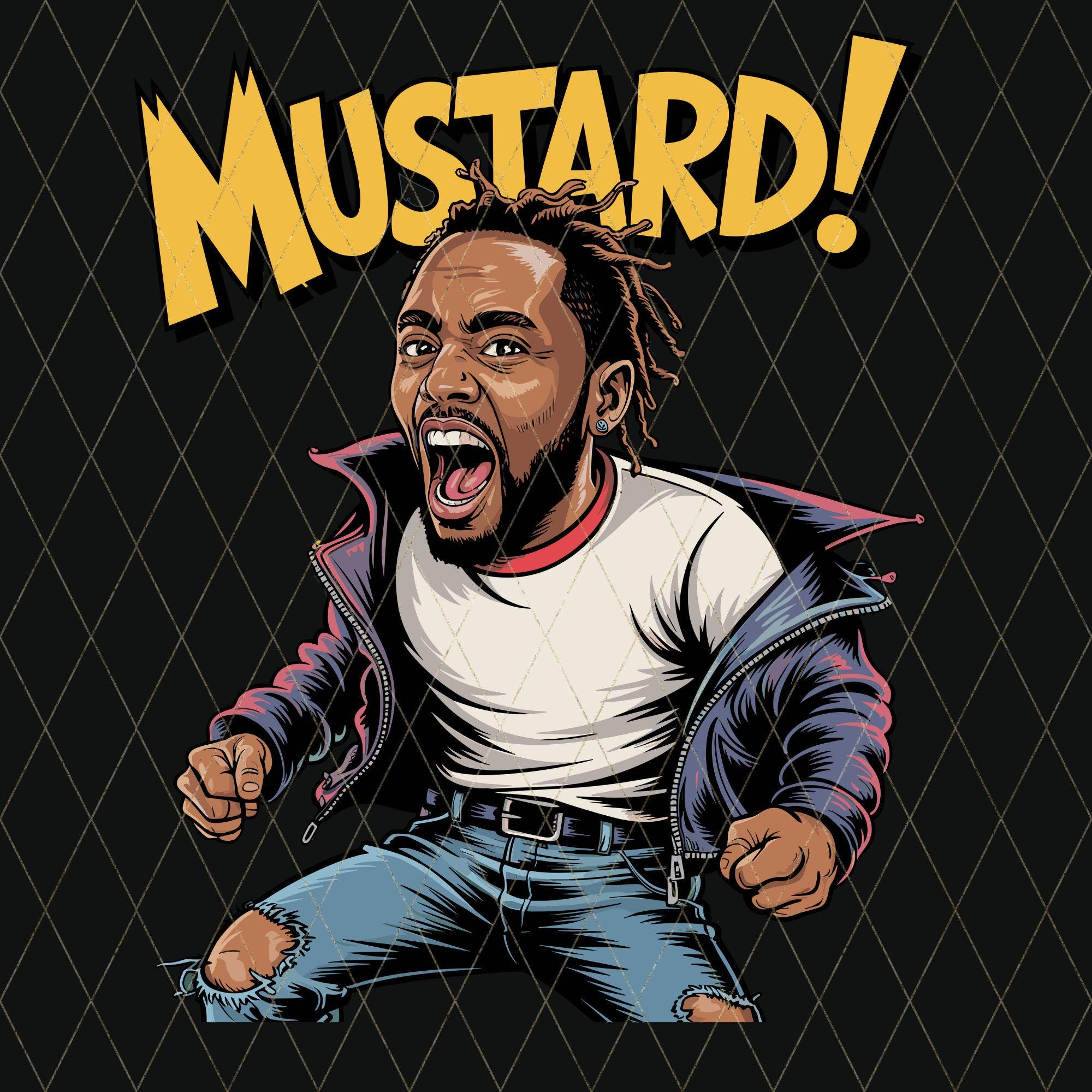 Kendrick Lamar Mustard PNG SVG Digital Download, GNX, Tv off Lyrics T ...