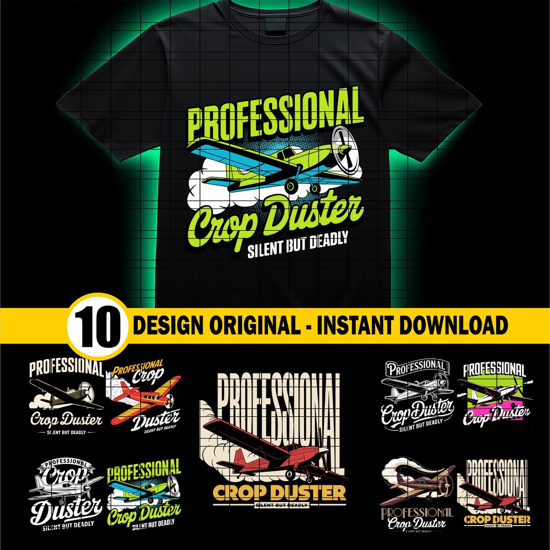 Professional Crop Duster PNG, Silent but Deadly Png, Pilot Humor Father ...