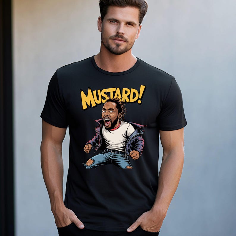 Kendrick Lamar Mustard PNG SVG Digital Download, GNX, Tv off Lyrics T ...