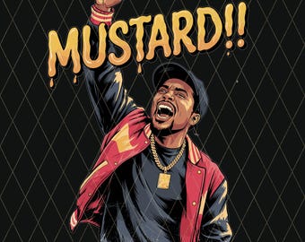 Kendrick Lamar Mustard PNG SVG Digital Download, GNX, Tv off Lyrics T ...