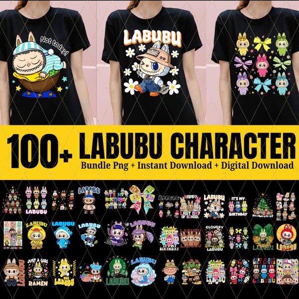 Labubu Papercraft - Etsy