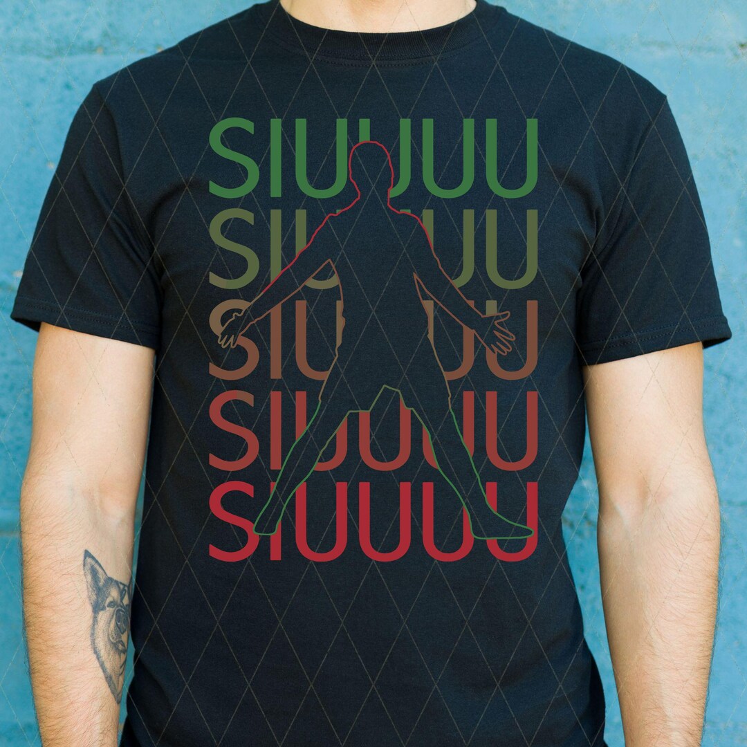 Ronaldo Siuuuu Football PNG SVG - Digital Download, Football PNG ...