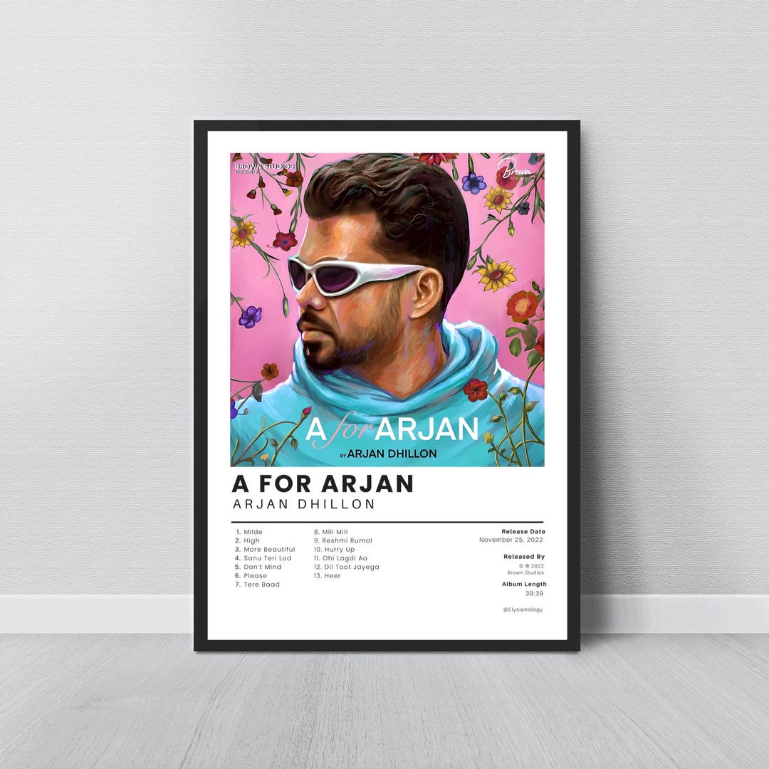 Arjan Dhillon Album Poster | Punjabi Hip-hop Art (digital Download) - Etsy